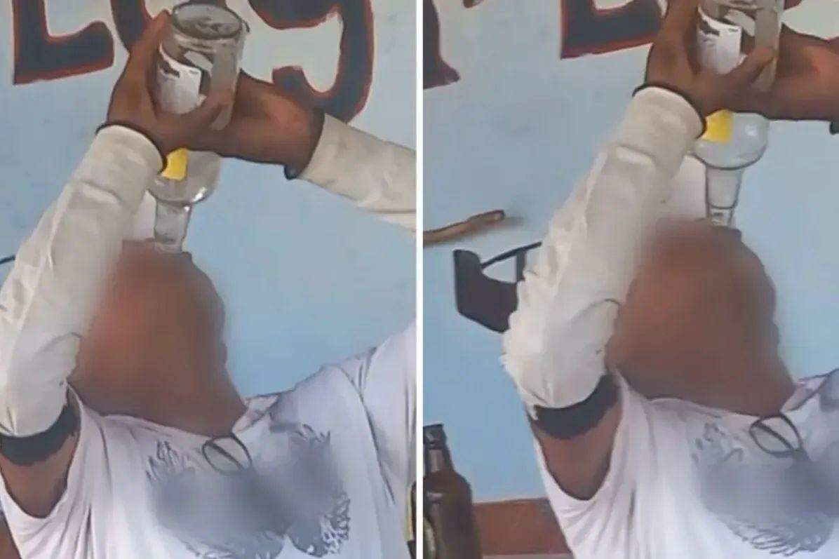 Homem morre ao participar de competição e virar garrafa de cachaça ...
