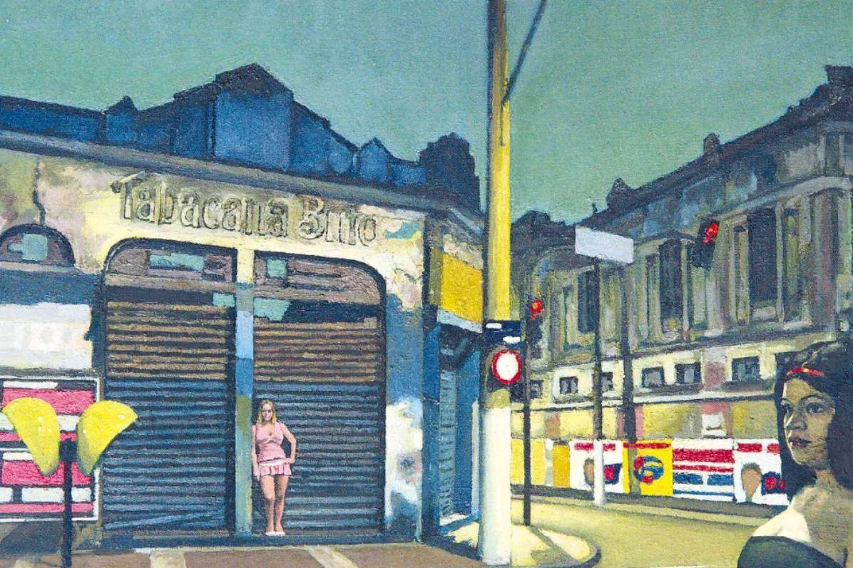 Todas as cores da noite: Jan Siebert mostra pintura figurativa das ruas ...