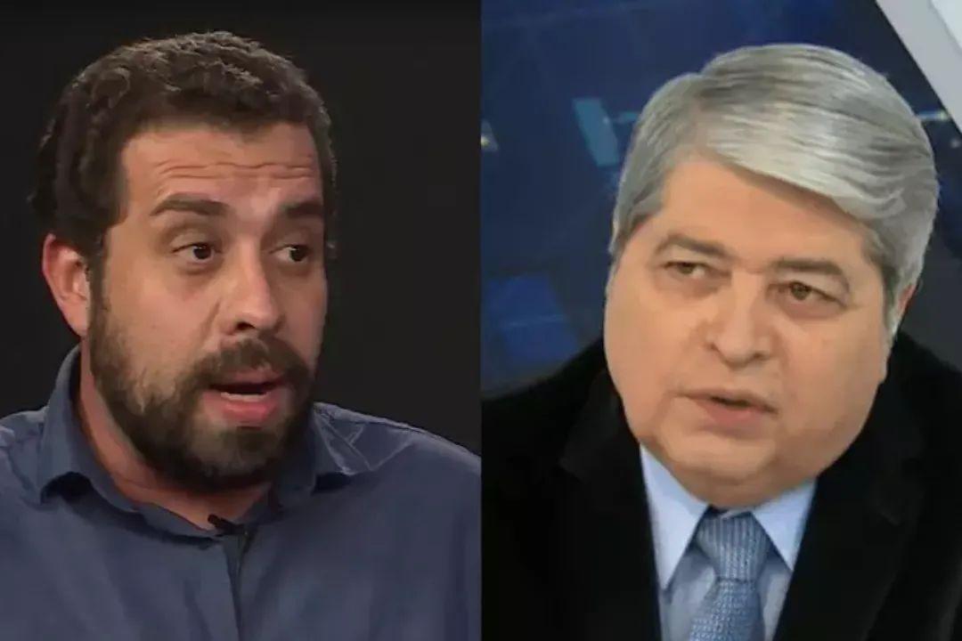 Datena aparece em vídeo com Boulos pedindo para ser vice do deputado do ...